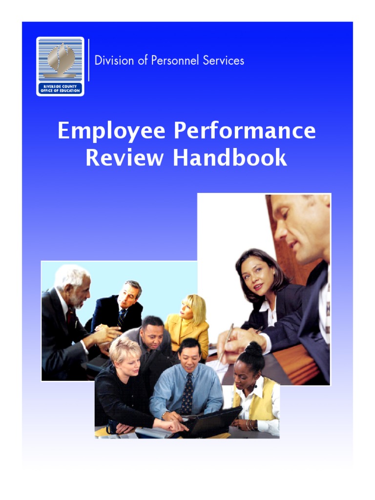 2008 Employee Performance Review Handbook Cover Update | PDF ...