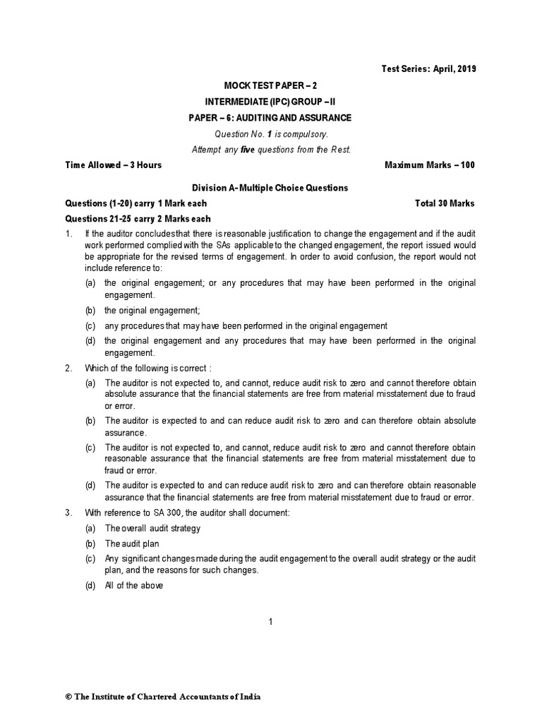 Question No. 1 Is Compulsory. Attempt Any Five Questions From The Rest ...