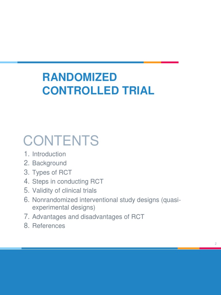 Randomized Controlled Trials | PDF | Randomized Controlled Trial ...