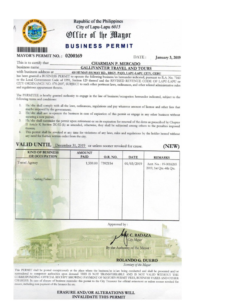 1 Permits | PDF