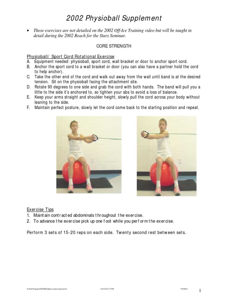 Physio Exercises | PDF | Anatomical Terms Of Motion | Foot