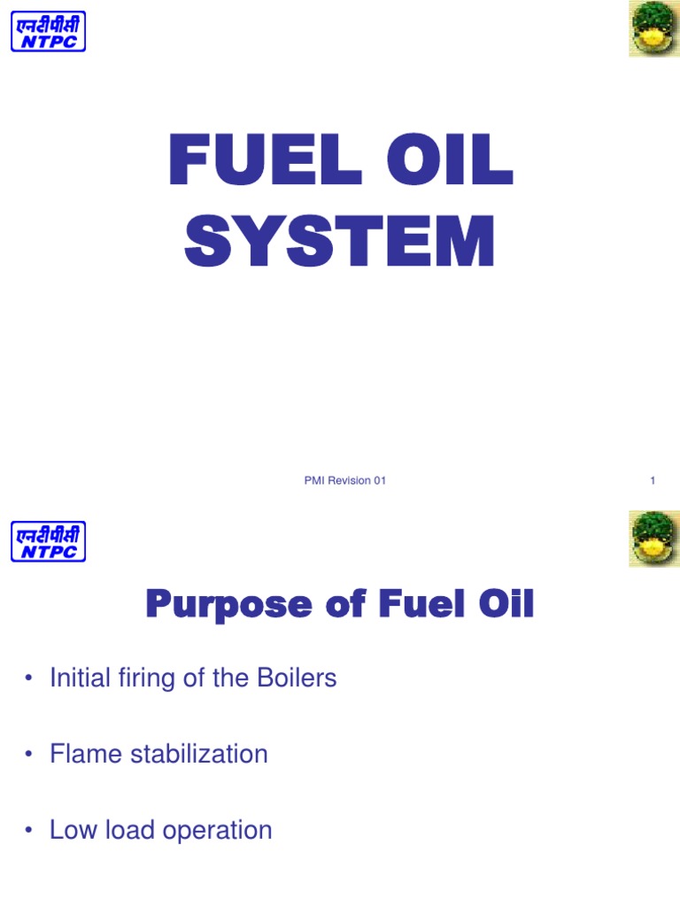 Fuel Oil System PDF | PDF | Fuel Oil | Boiler
