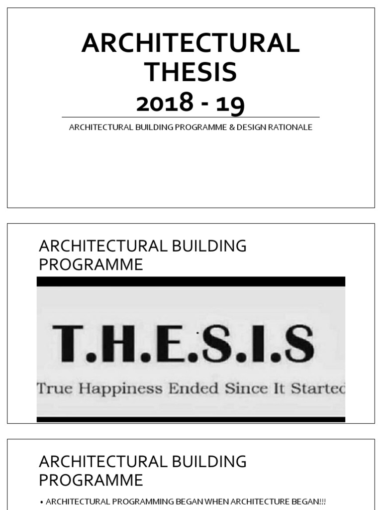 Architectural Design Rationale Explained | PDF | Design | Computing