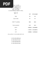 Chiller Efficiency Calculation | PDF | Air Conditioning | Building ...