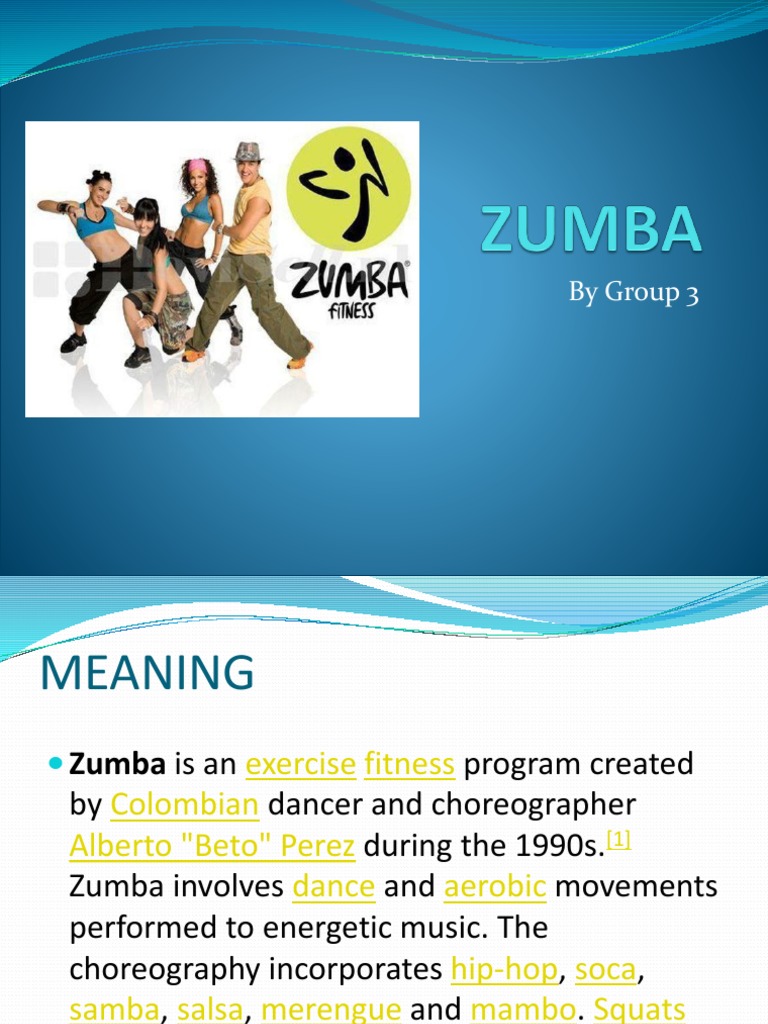 Zumba | PDF | Dances | Performing Arts