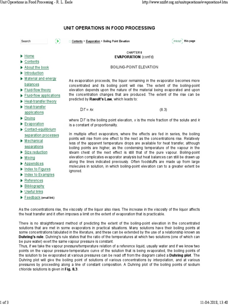 Duhring Plot | PDF | Boiling | Evaporation