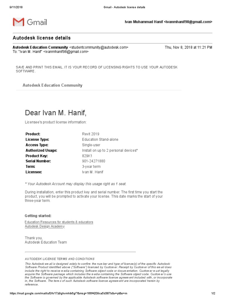 Revit License Student Hoho | PDF | Autodesk Revit | License