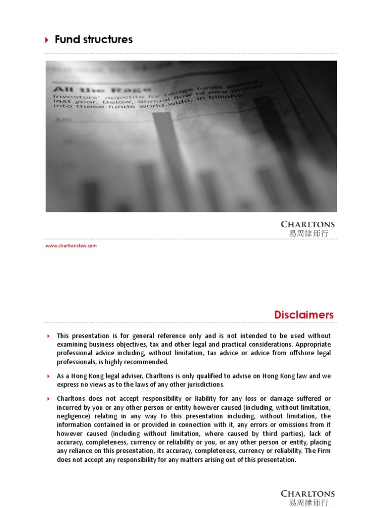 Fund Structures | Download Free PDF | Limited Partnership | Partnership