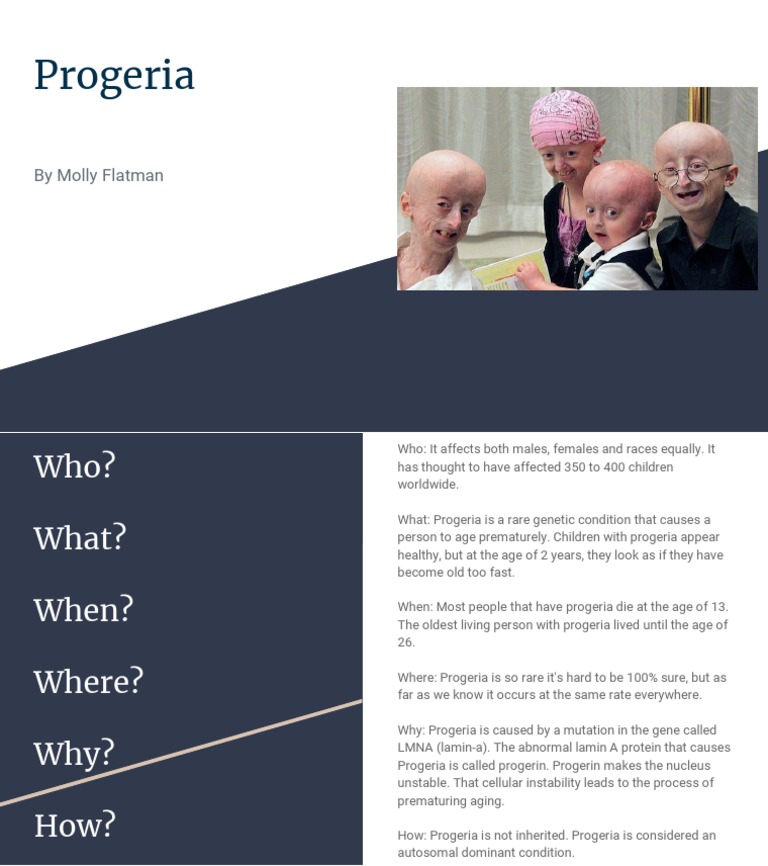 Understanding Progeria Basics | PDF