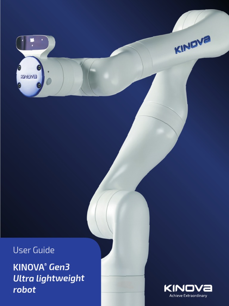 UG-014 KINOVA Gen3 Ultra Lightweight Robot User Guide en R02 | PDF ...