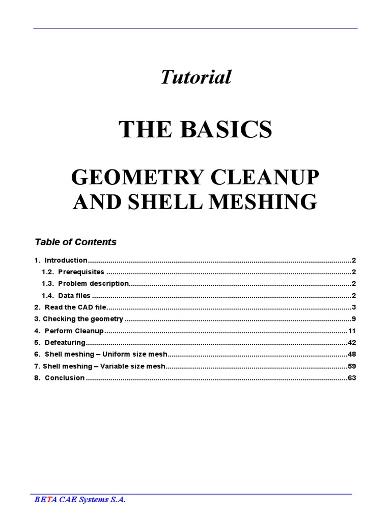 The Basics Cfd Pdf Computer Aided Design Command Line Interface