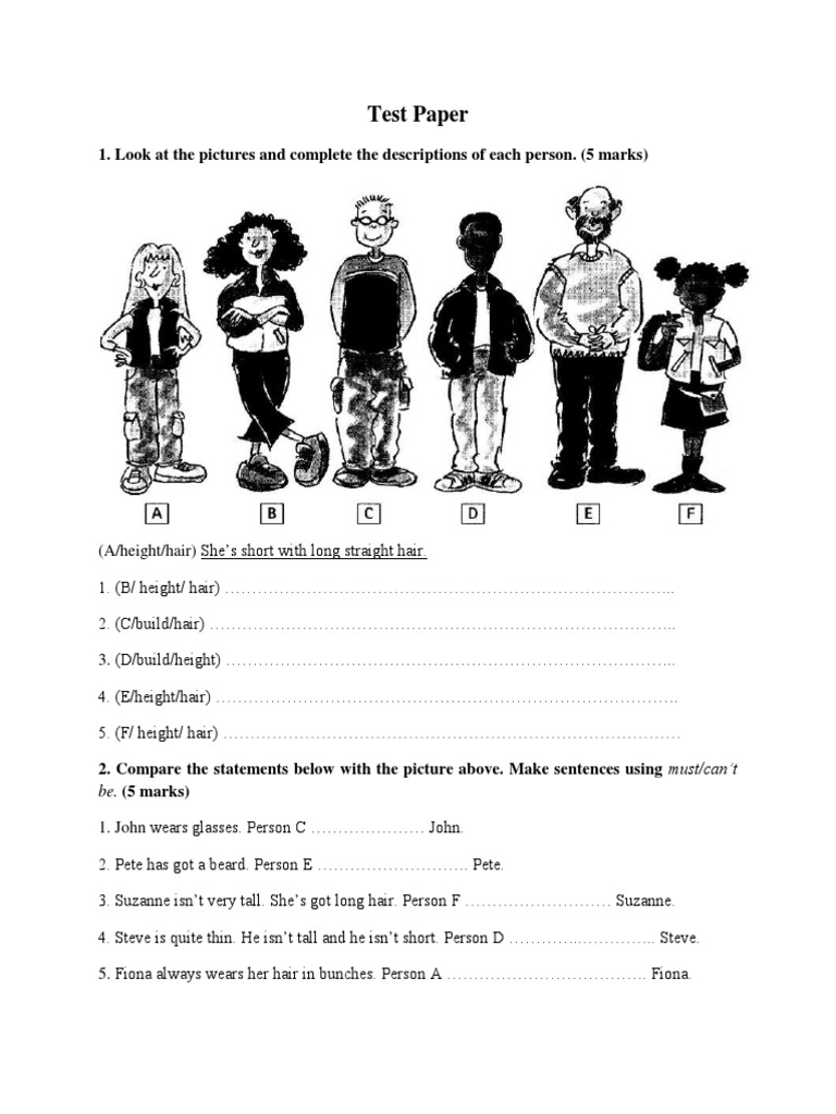 Test Engleza Clasa A8a | PDF | Verb | Syntax