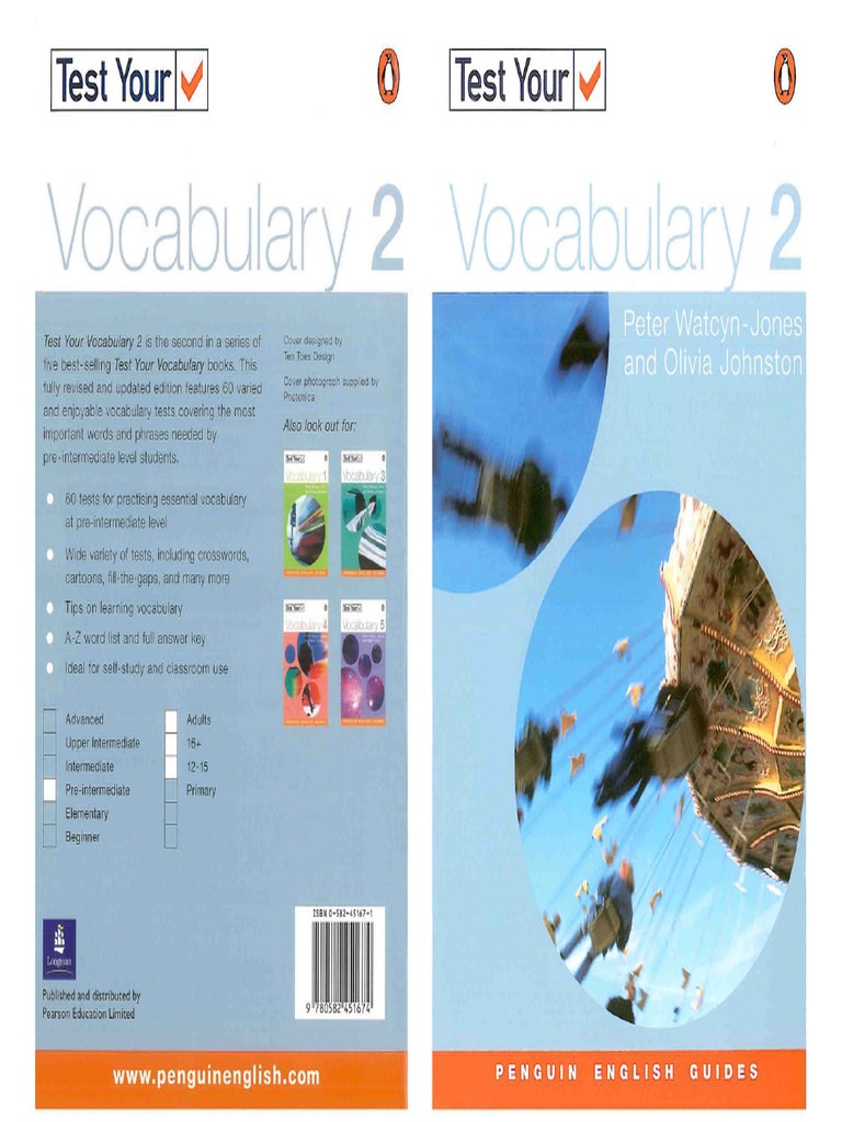 Test Your Vocabulary 2 Pre-Int | PDF