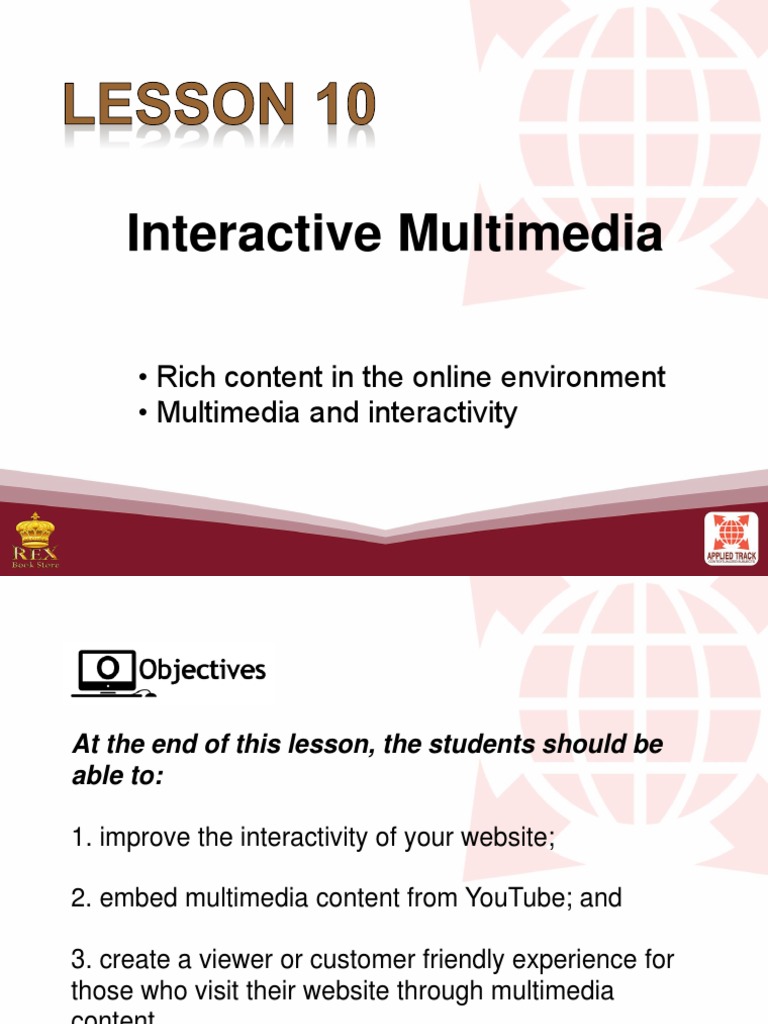 Enhancing Website Interactivity with Multimedia | PDF | Games & Activities