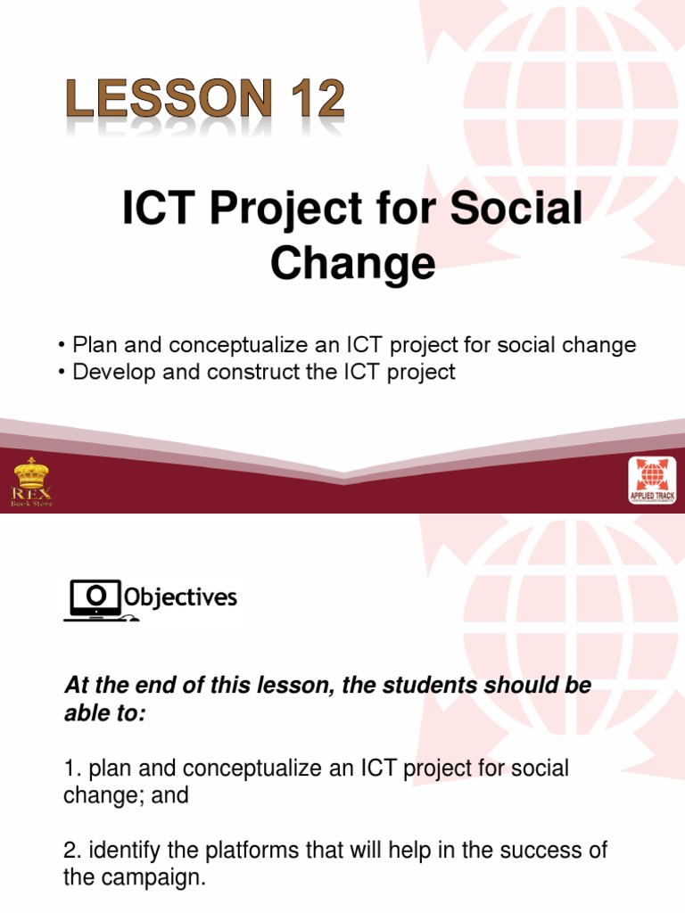 L12 ICT Project For Social Change | PDF