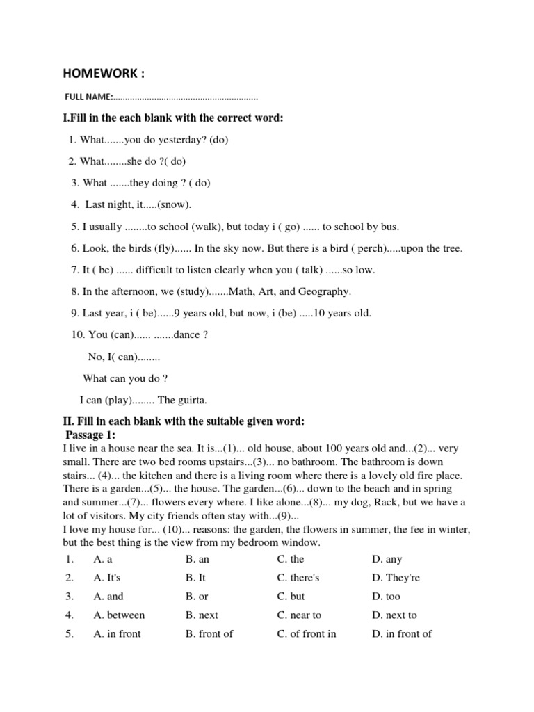 Homework title under 40 chars | PDF