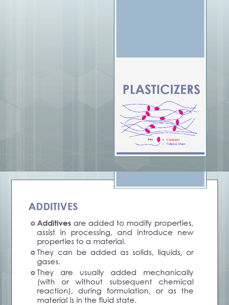 PLASTICIZERS | PDF | Polymers | Plastic