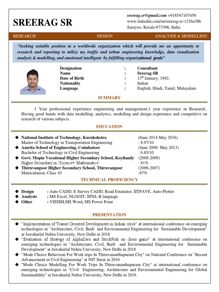 Resume WRI | PDF | Engineering | Civil Engineering
