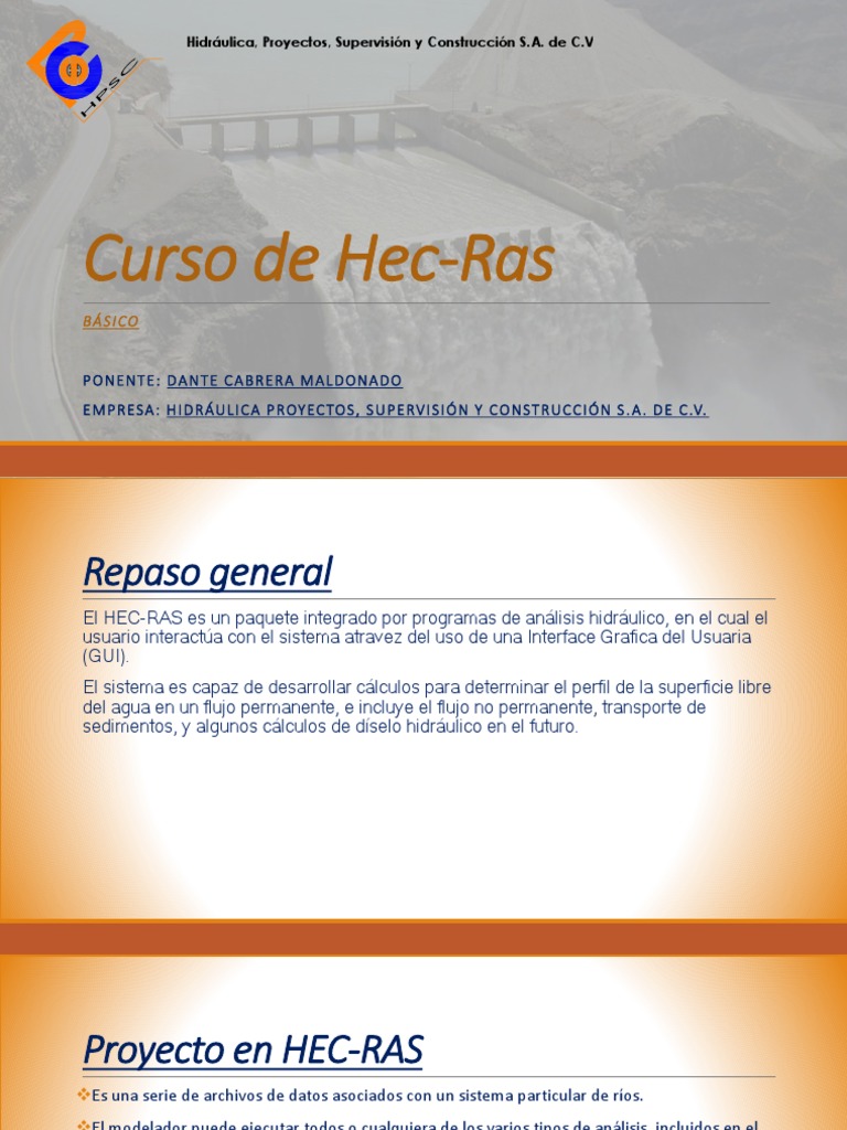 Hec Ras | PDF | Canal | Agua