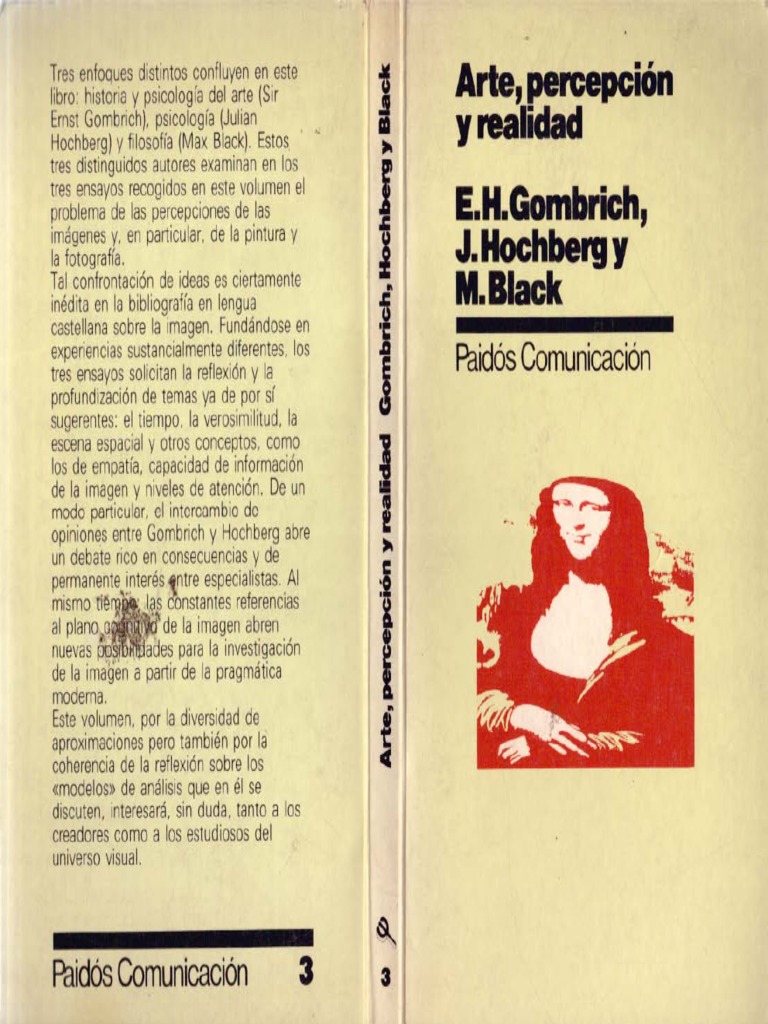 GOMBRICH, E.H. - Arte, Percepcion y Realidad | PDF