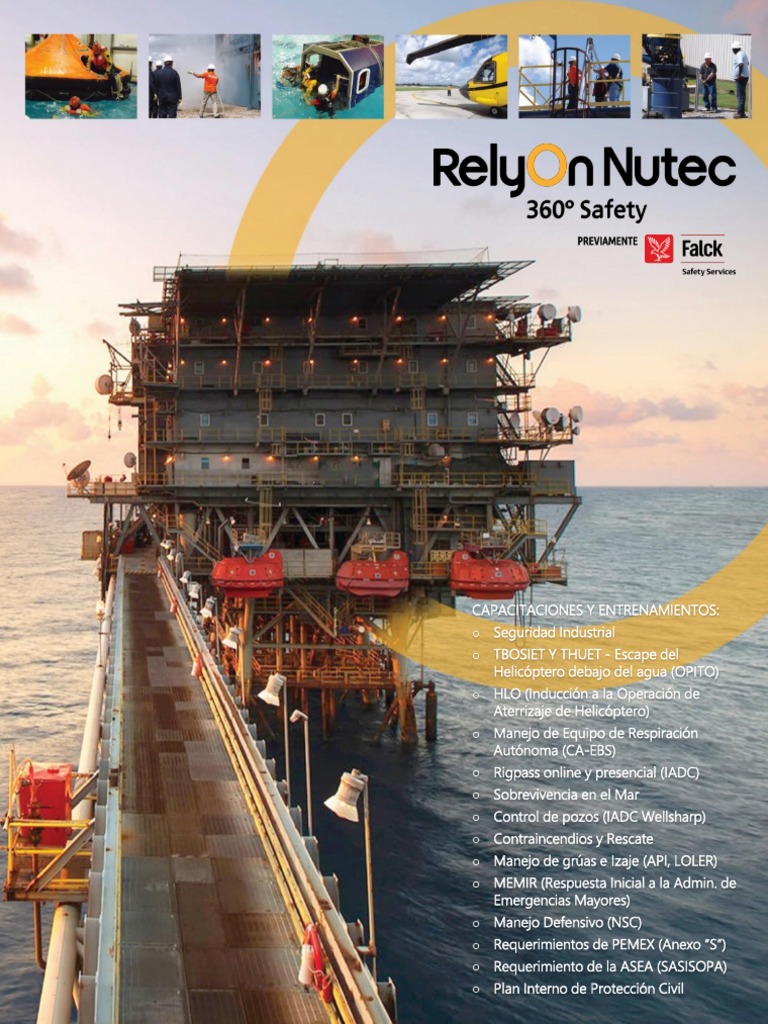 Catálogo de cursos RelyOn Nutec 2019 ES | Mercancías peligrosas | México