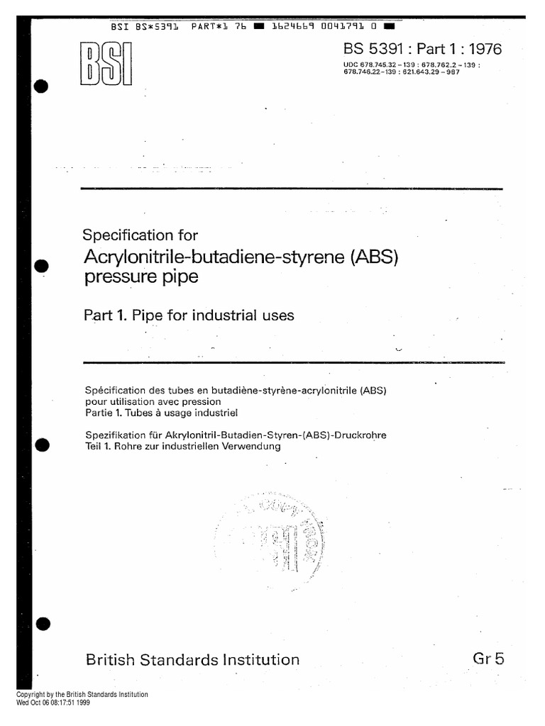 BS 5391 PDF | PDF
