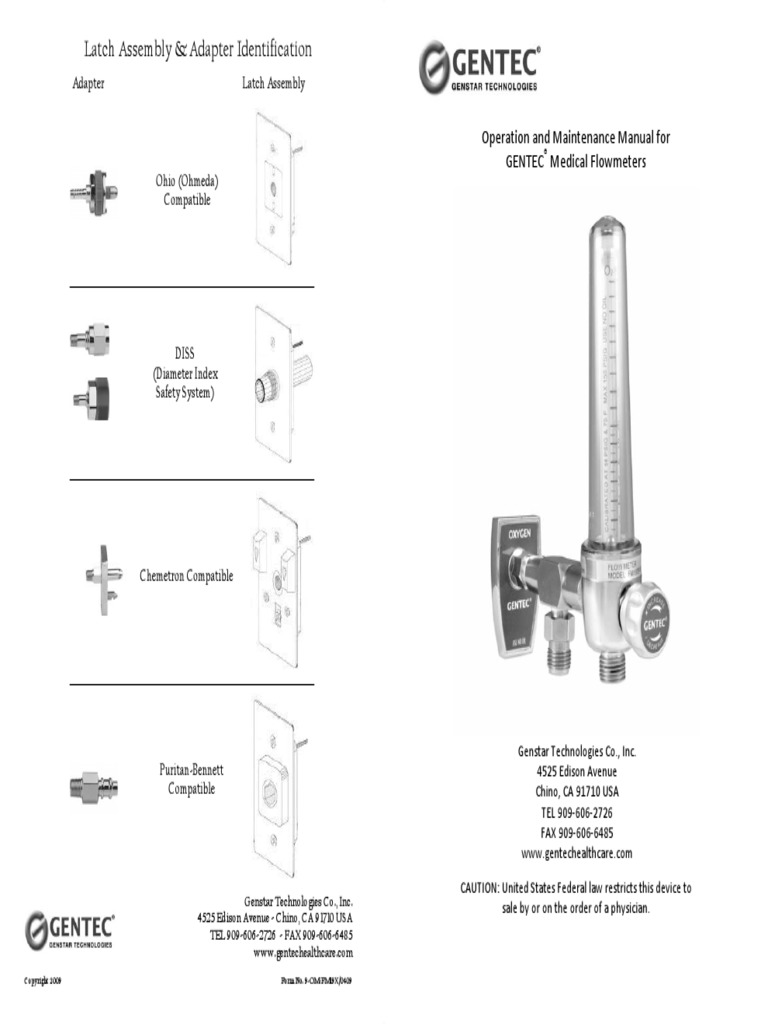 Latch Assembly & Adapter Identification: Operation and Maintenance ...