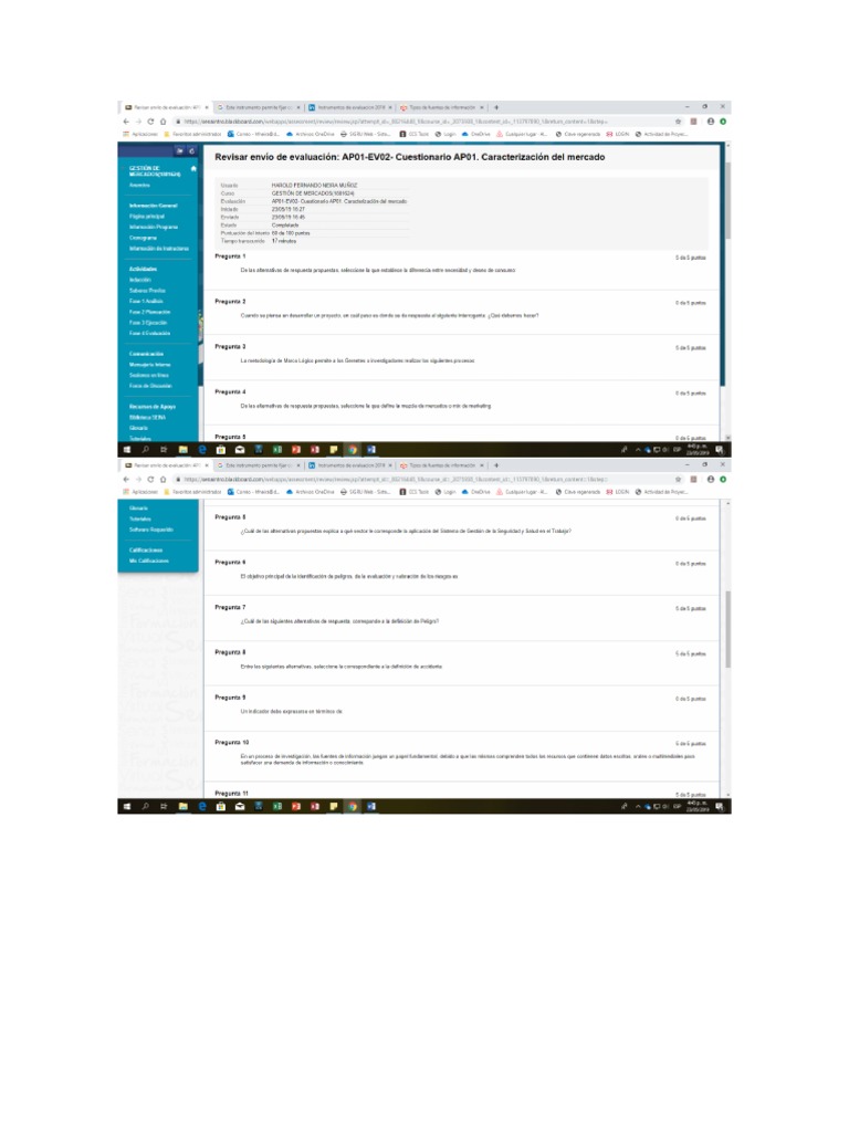 AP01-EV02 - Cuestionario AP01. Caracterización Del Mercado | PDF