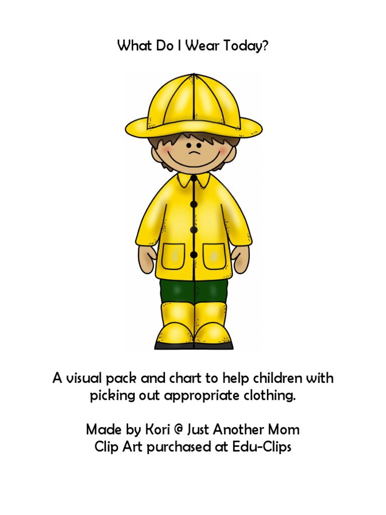 What To Wear Printable Pack | PDF