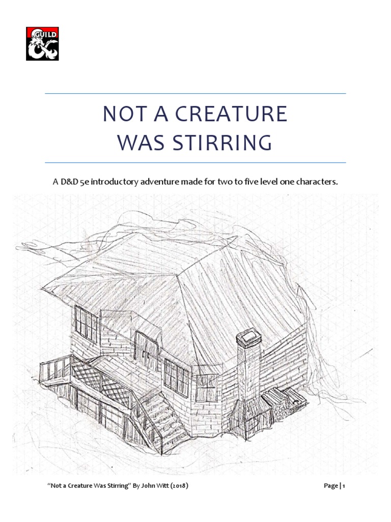 Not A Creature Was Stirring | PDF | Basement | Leisure