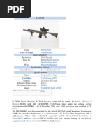 L129A1 | PDF | Firearms | Projectile Weapons