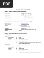 DMSO Health and Safety Information | PDF | Dimethyl Sulfoxide | Toxicity