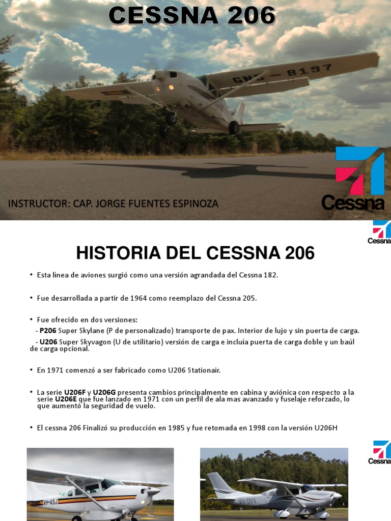Especificaciones del Cessna 206 | PDF | Hogar, jardinería y bricolaje ...