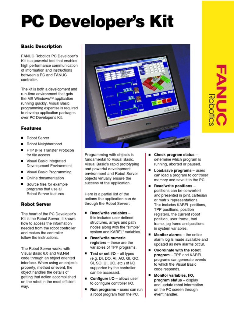FANUC Software PC Developer's Kit PDF | PDF | File Transfer Protocol ...
