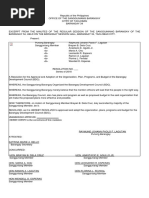 Resolution No. 01-BDC Resolution For Realignment | PDF | Philippines ...