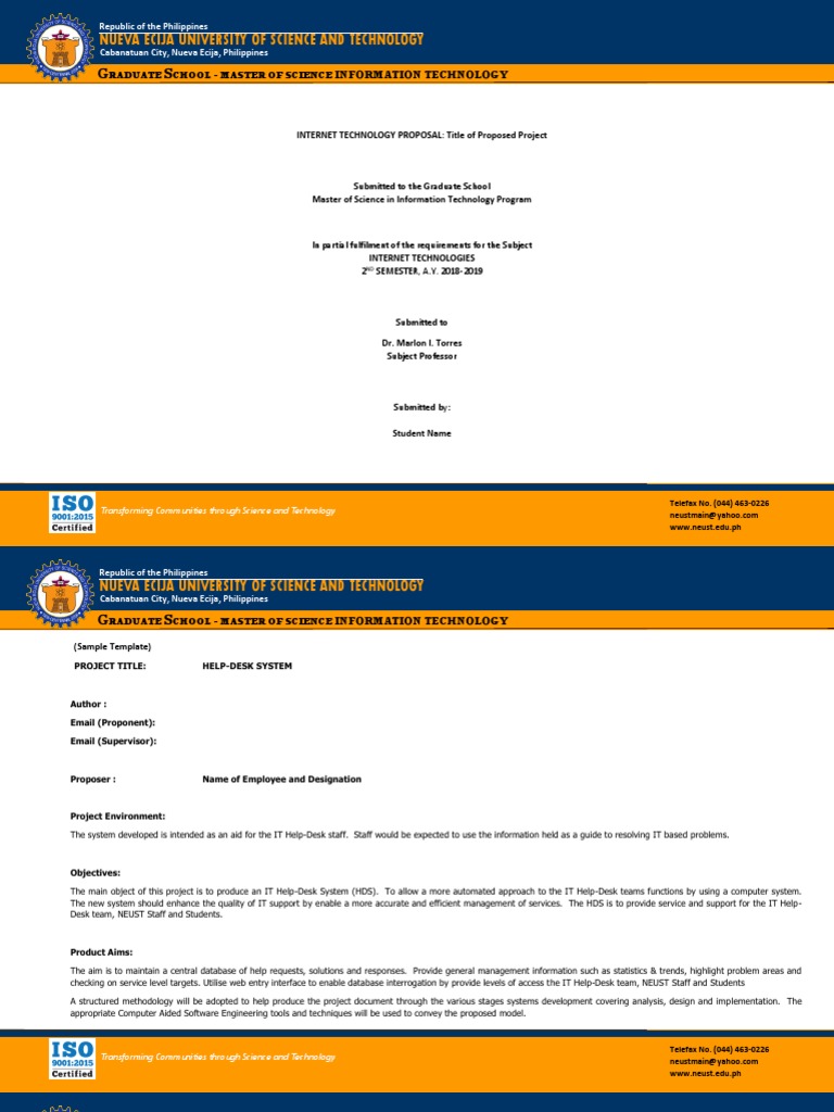 Inet Tech Project Template | PDF | Databases | Specification (Technical Standard)