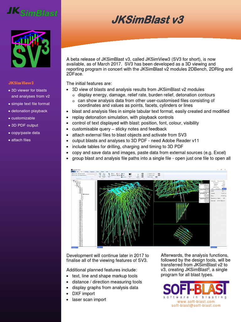 JKSimBlast-V3 A4 170509 | Download Free PDF | Computer Data | Computing