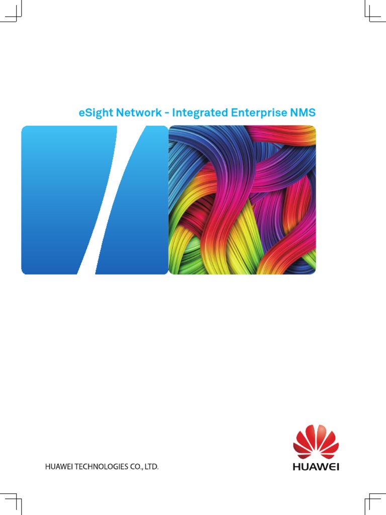 HUAWEI ESight Network Brief Product Brochure | PDF | Quality Of Service ...