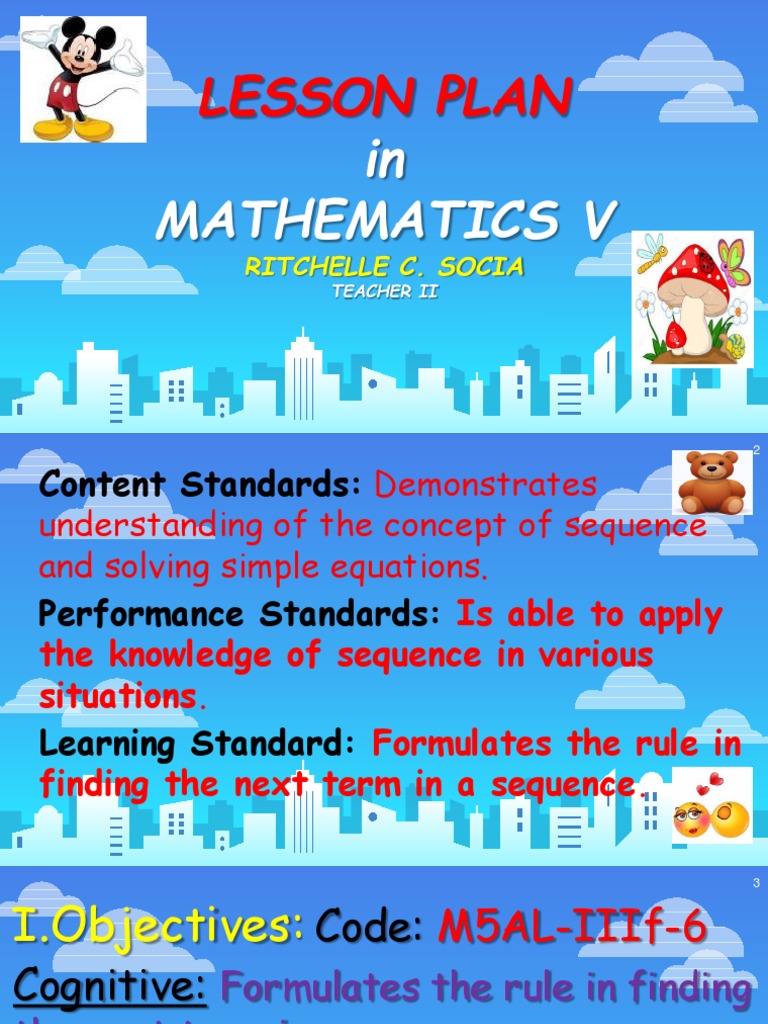 Math 5-1 | PDF | Teaching Mathematics | Learning
