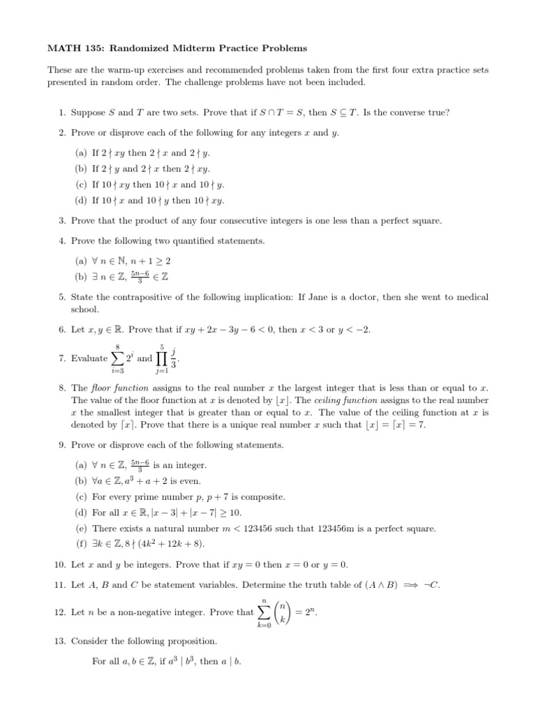 Linalg Practice | PDF | Integer | Numbers