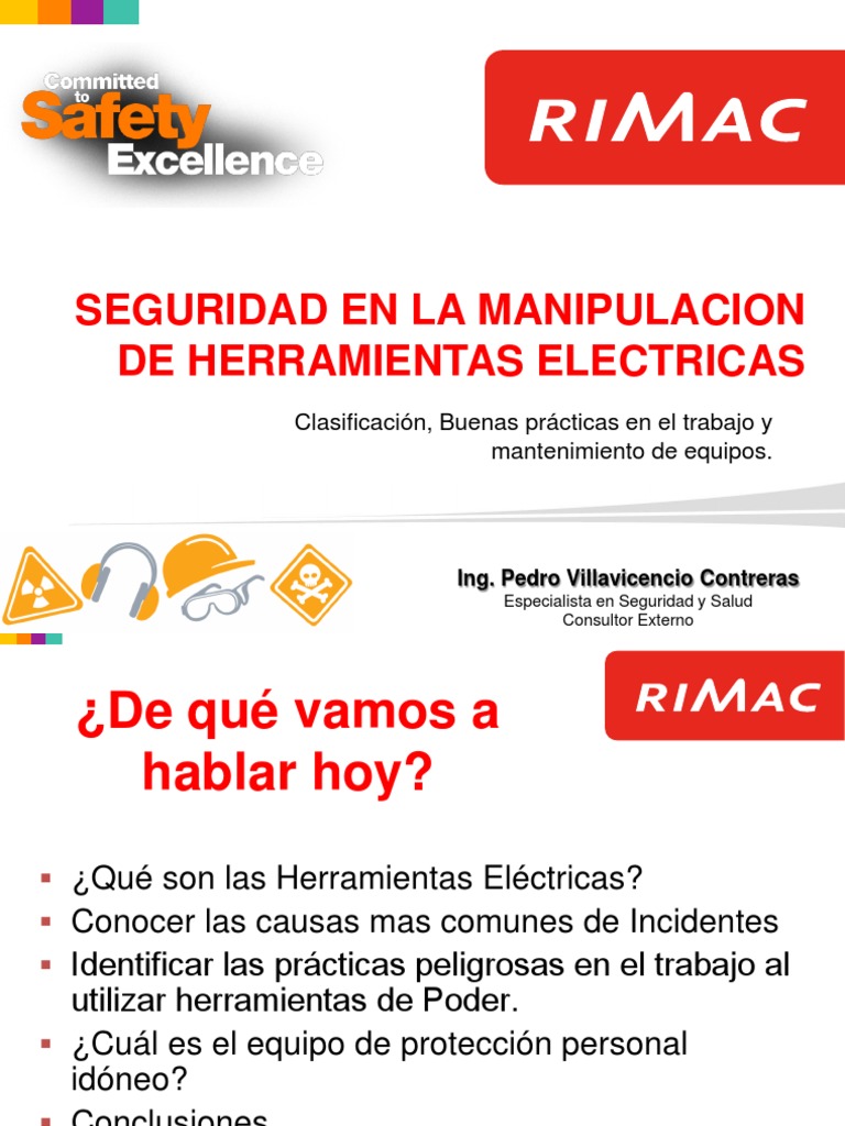 Herramientas de Poder RIMAC | PDF | Herramientas | Bienes manufacturados