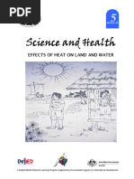 Specific Heat Capacity: Land vs. Water | PDF | Heat | Temperature