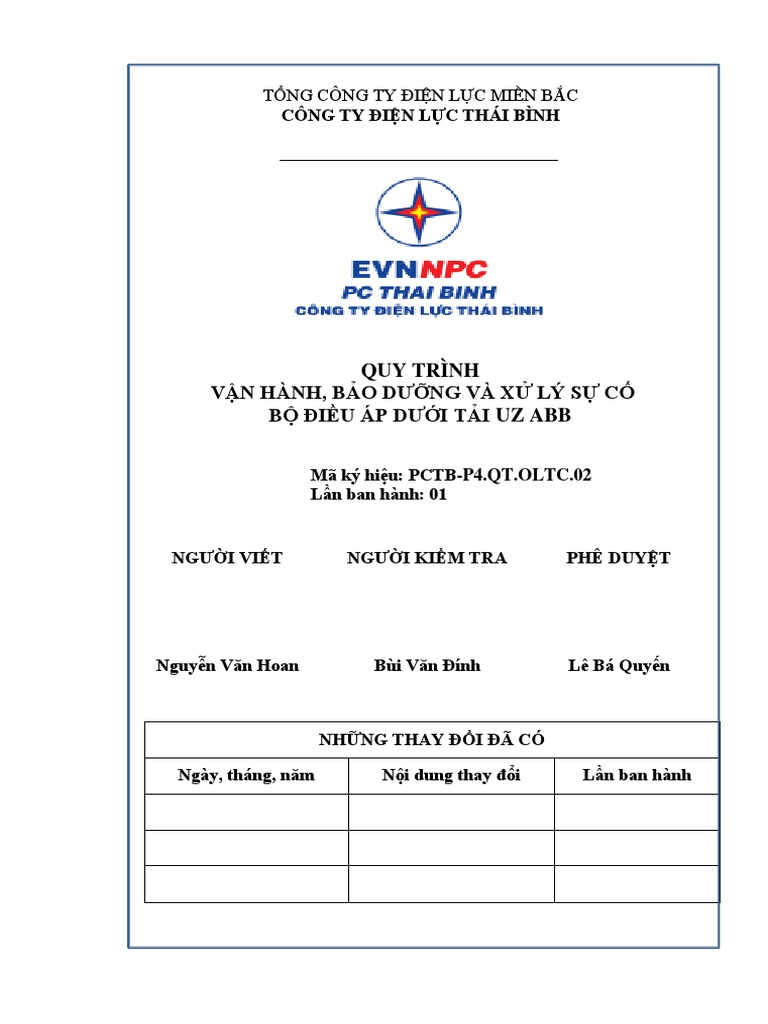 OLTC kiểu UZ của hãng ABB | PDF