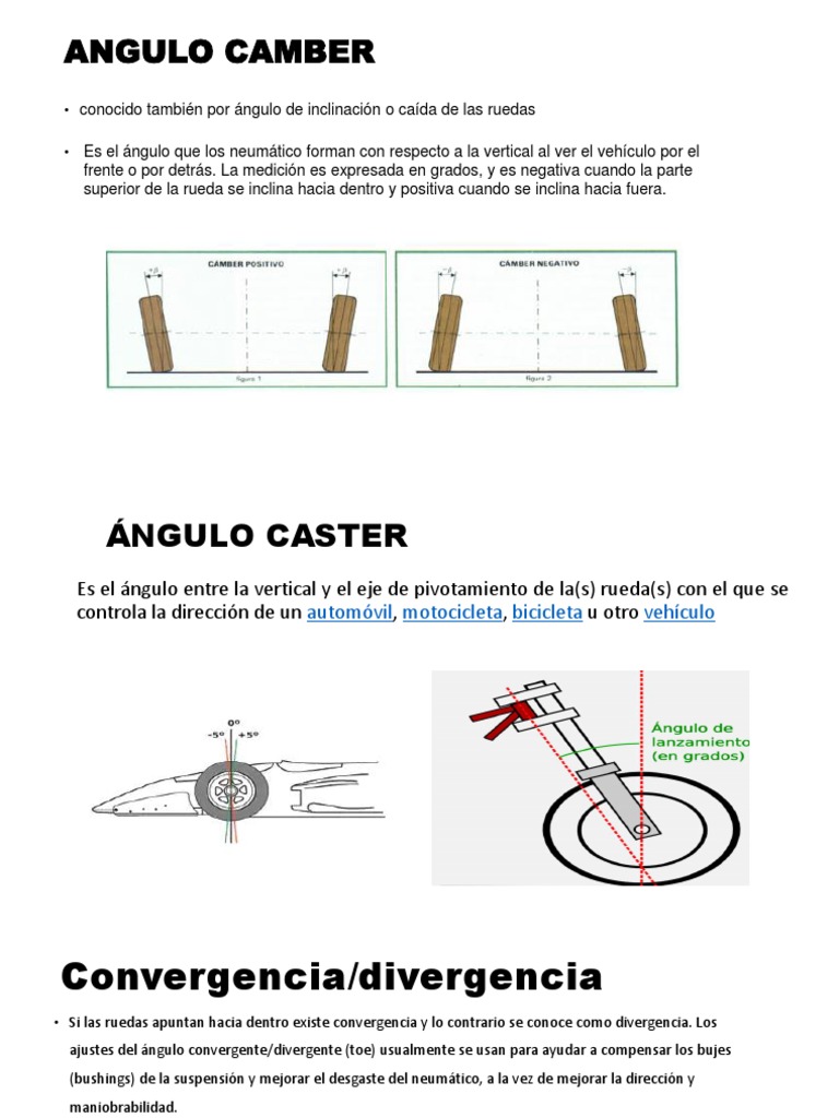 Angulo Camber | PDF