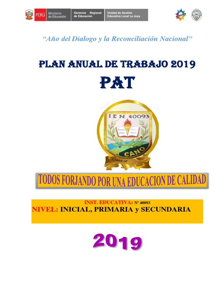 Pat | PDF | Educación primaria | Evaluación