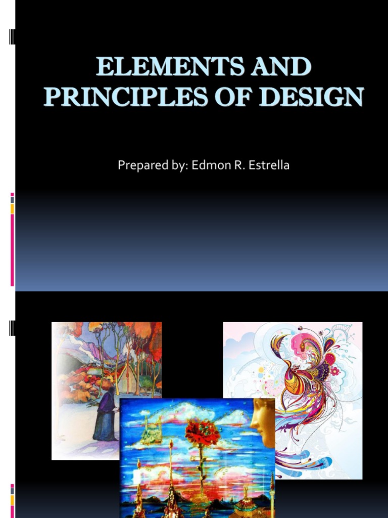 Elements and Principles of Design | PDF