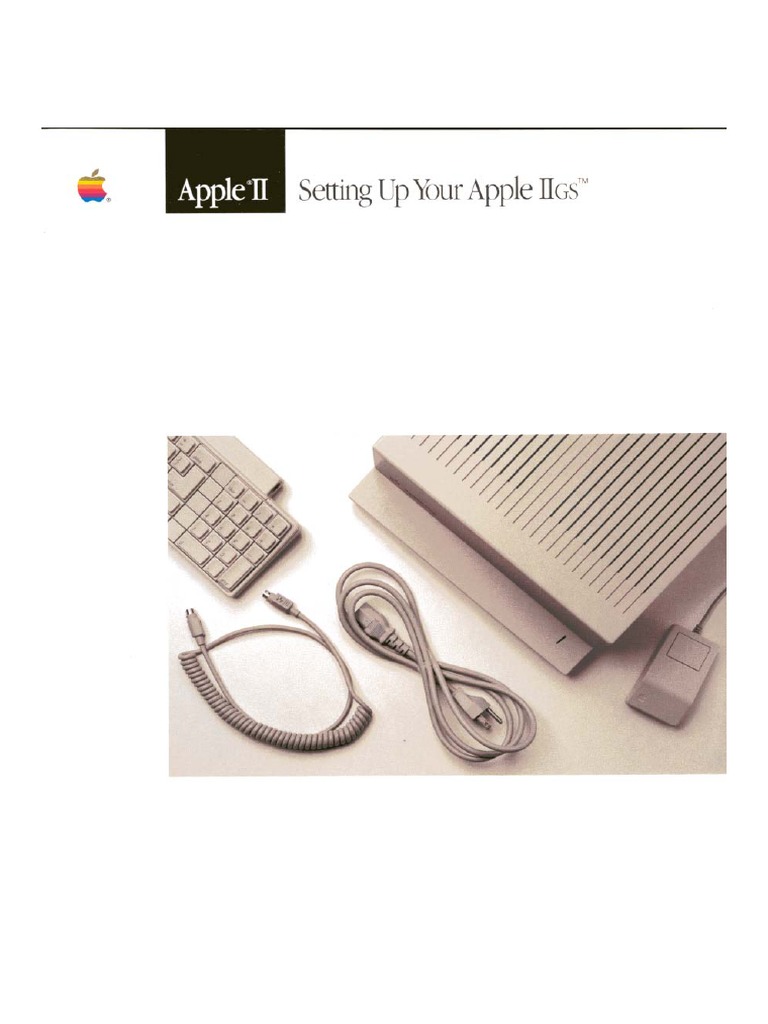 Setting Up Your Apple IIgs | PDF