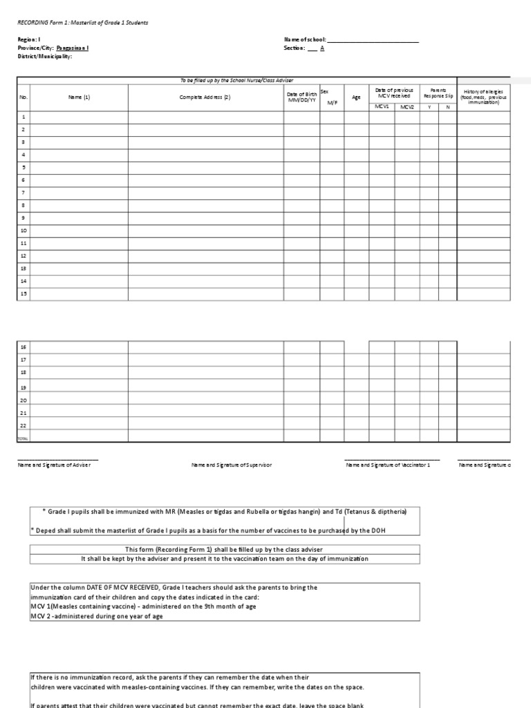Sbi Forms | PDF | Vaccines | Public Health