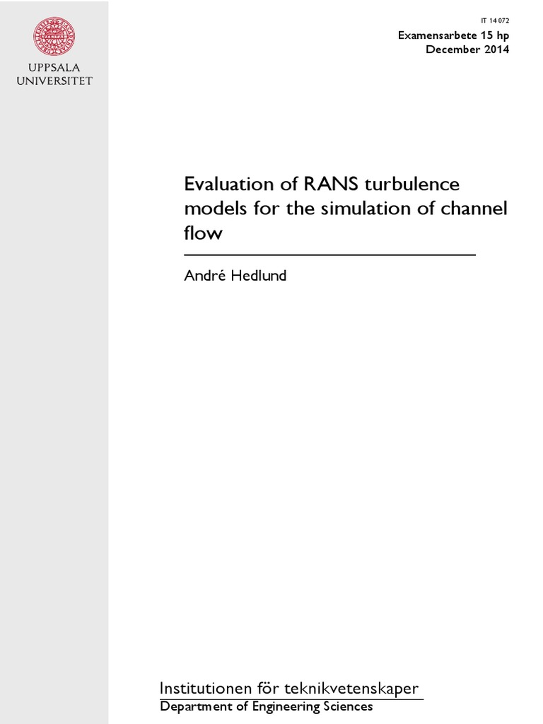 Turbulence Openfoam PDF | PDF | Fluid Dynamics | Turbulence