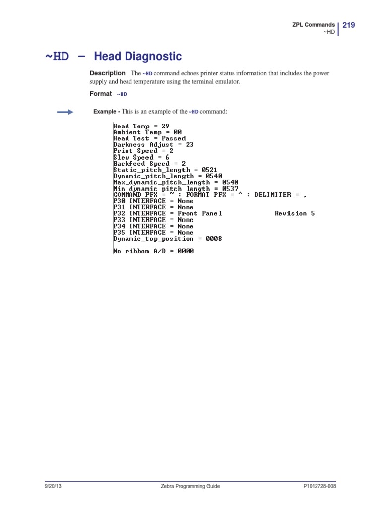Head Diagnostic: Description The | PDF